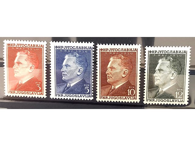 1950.Jugoslavija-1.maj Tito-MNH