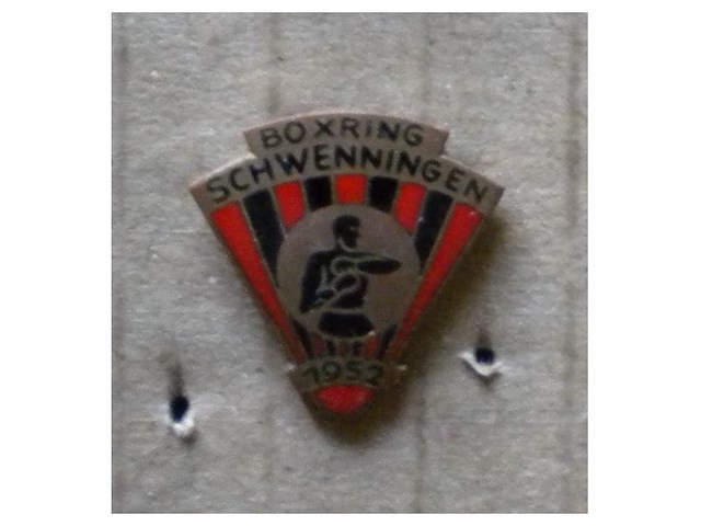 Boks `Boxring Schwenningen 1952` (emajlirana)