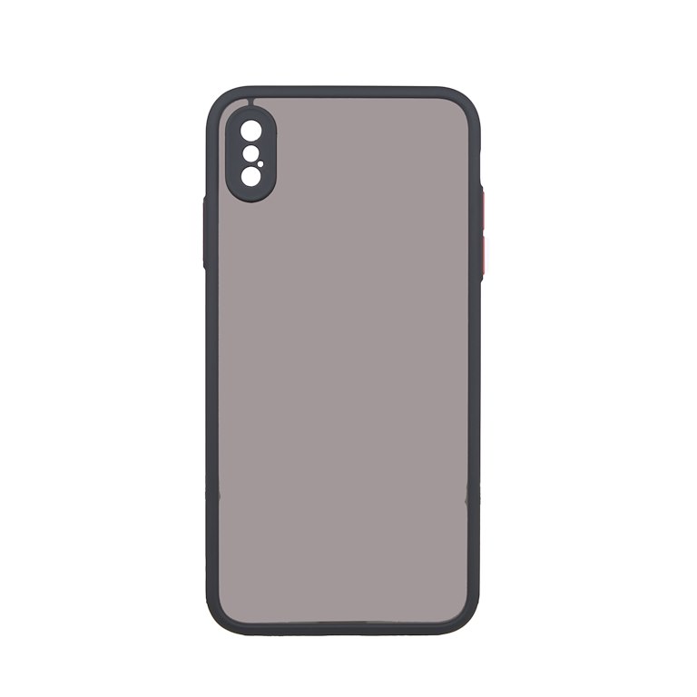 TPU BORDER za iPhone XS Max (6.5") crna