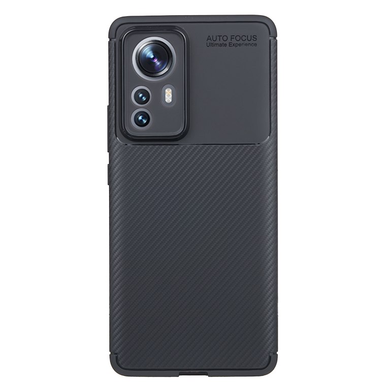 TPU CARBON NEW for Xiaomi 12 Pro (black)