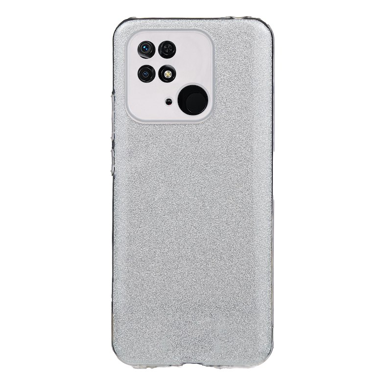 TPU Sparkly SHINE Redmi 10C (silver)