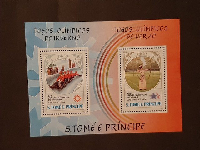Marke 1774 ST.Tome e principe OI LA 1984