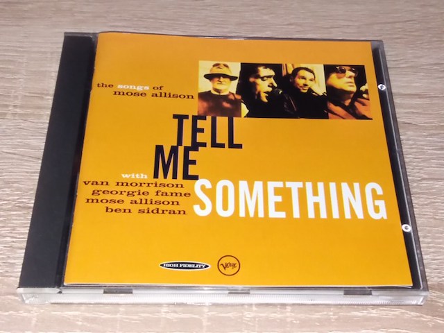 Morrison, Fame, Allison, Sidran- Tell Me Something