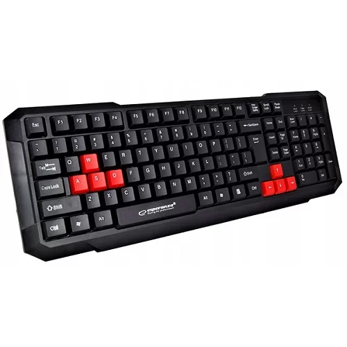 Žična USB tastatura Esperanza EGK102R
Žična USB tastatura Esperanza EGK102R