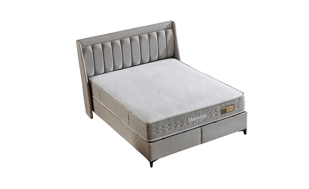 Harmony boxspring krevet sa prostorom za odlaganje 115x207x126/66cm