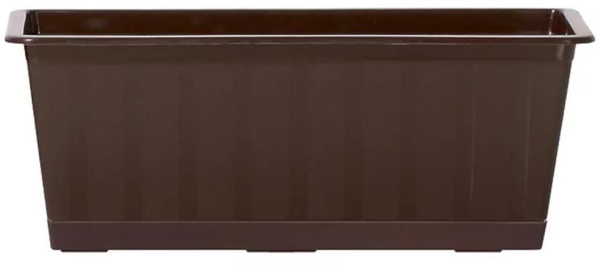 Saksija Agro 80x18x14 cm braon