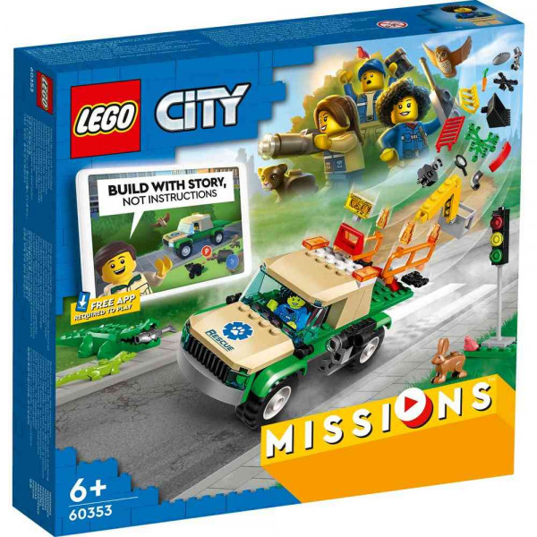 LEGO CITY WILD ANIMAL RESCUE MISSIONS