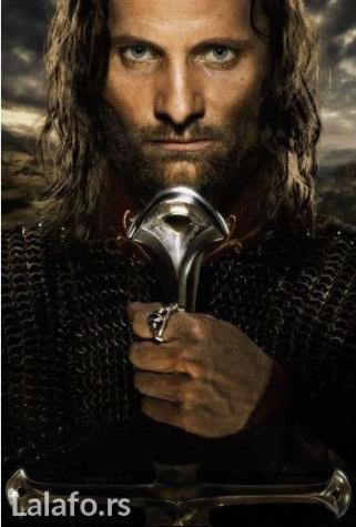 Aragorn ring-lord of the rings + gratis crni plisani dzacic-vrecica!