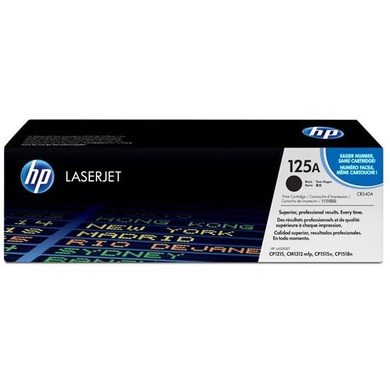 HP Toner 125A Black (CB540A)