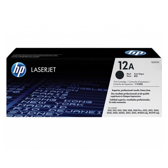 HP Toner 12A Black (Q2612A)