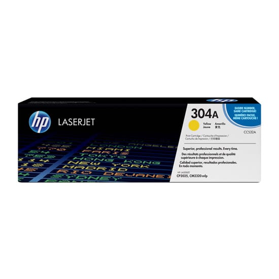 HP Toner 304A Yellow (CC532A)