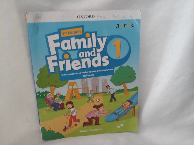 Family and friends engleski treći udžbenik Oxford Naomi