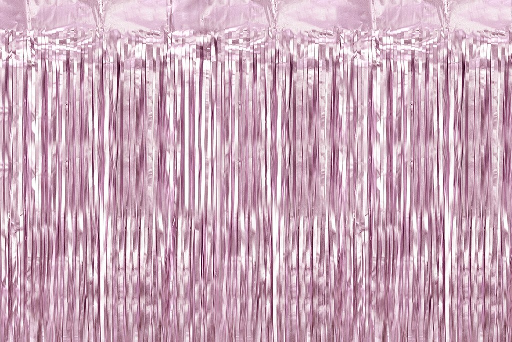 Roze zavesa – 90x250cm