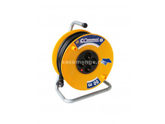 COMMEL Kabl sa motalicom, 50 m PVC bubanj 280 mm C0957