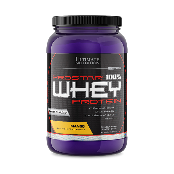 Prostar Whey Protein, 907 gr (83% belančevina) ukus mango