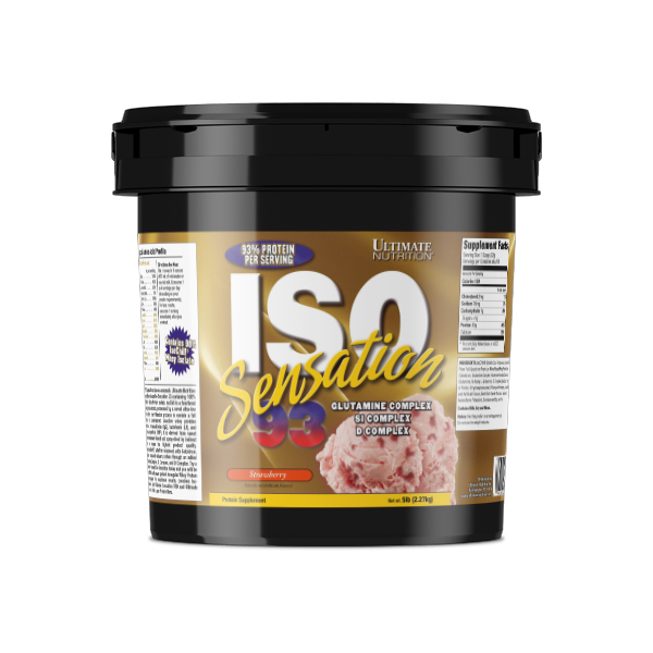 ISO Sensation 93, 2.27 kg (whey izolat 93%) ukus jagoda