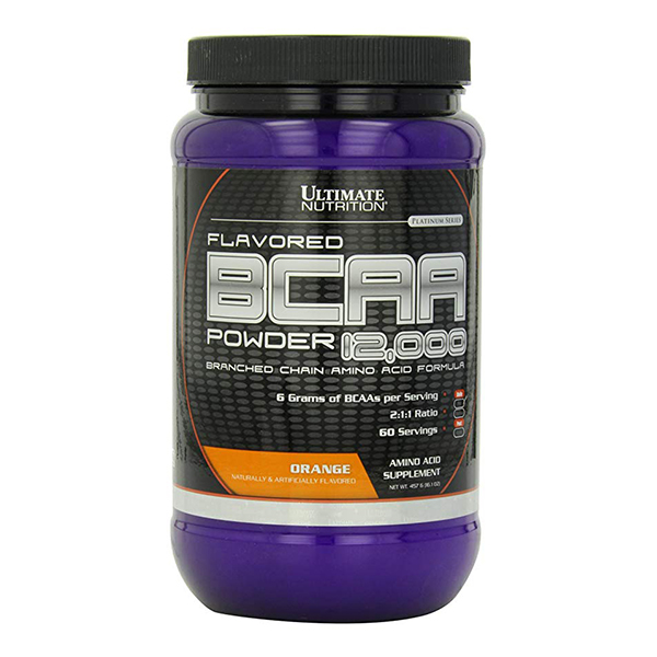 BCAA Powder 12,000, 457 gr (79%) ukus oranz