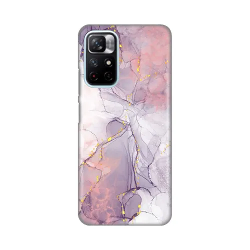 Silikonska futrola - maska print za Xiaomi Redmi Note 11T 5G/Poco M4 Pro 5G Pink Marble