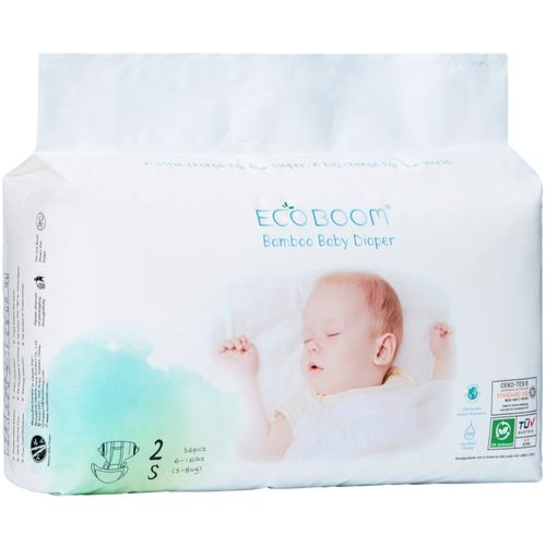 ECO BOOM jednokratne pelene za bebe/veličina S (od 3-8kg) 36kom