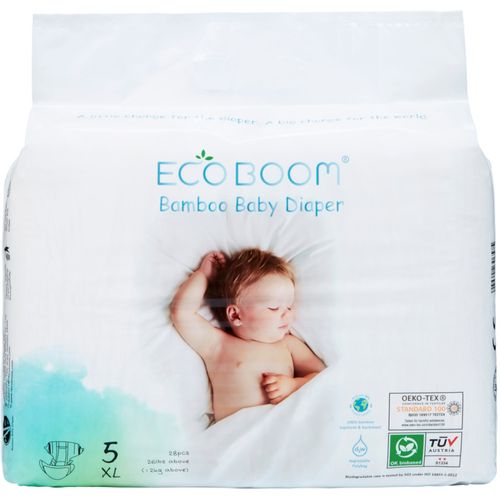 ECO BOOM jednokratne pelene za bebe/veličina XL (od 12kg) 28kom