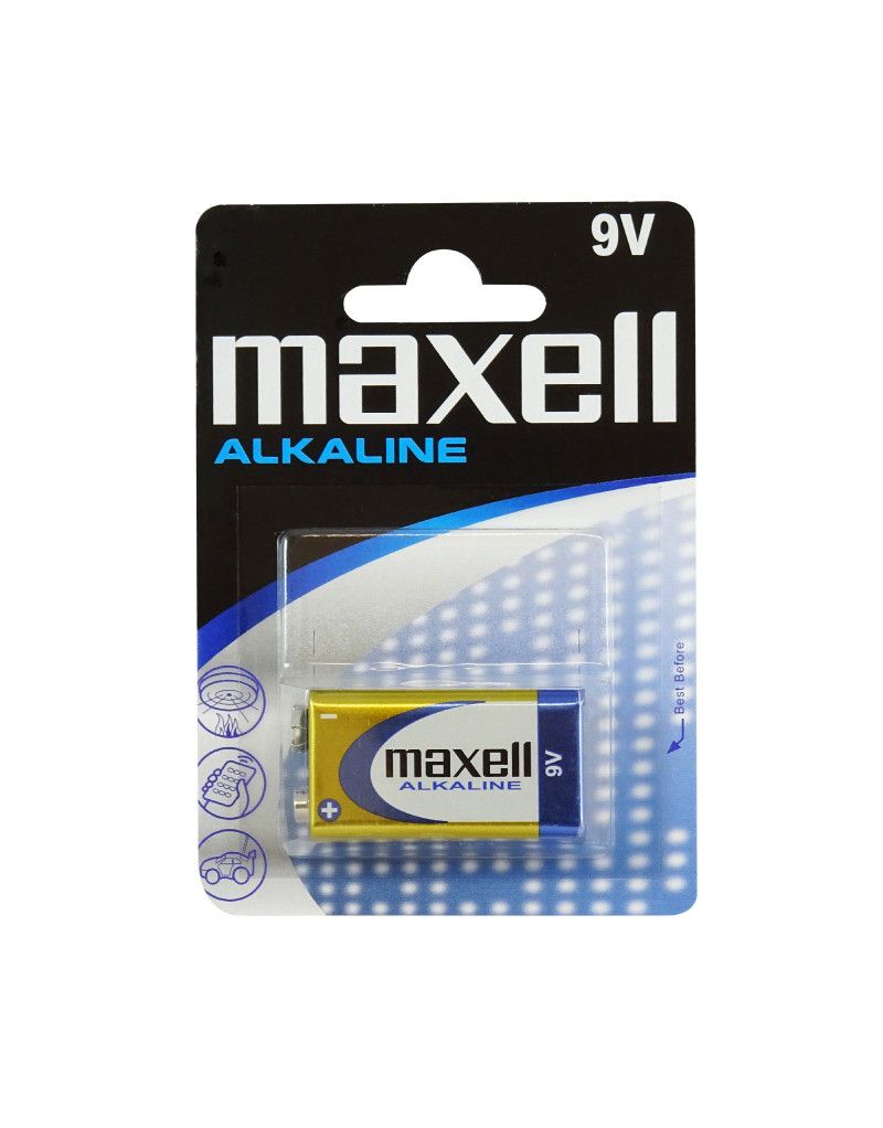 MAXELL Maxell alkalna baterija 9V