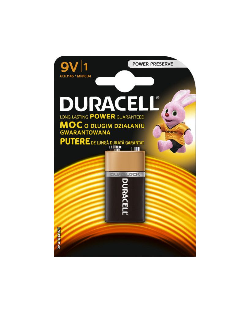 DURACELL Duracell alkalna baterija 9V