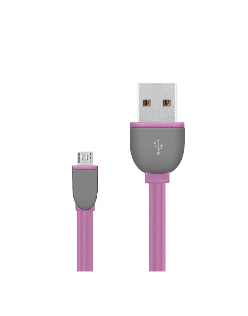 PROSTO USB 2.0 kabel, USB A- USB micro B,1m