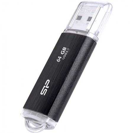 Flash Drive Silicon Power 64GB Blaze B02 USB3.0 SP064GBUF3B02V1K Black