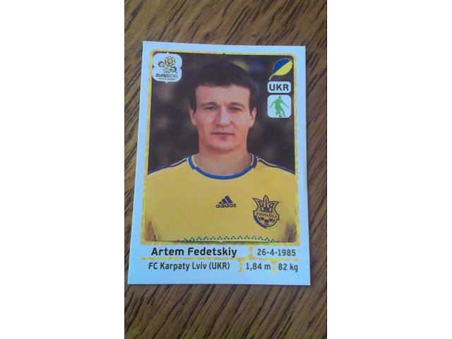 Panini EURO 2012 sličica broj 408