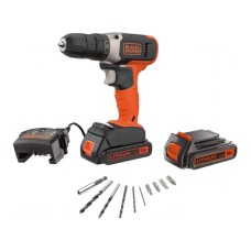 BLACK&DECKER Akumulatorska bušilica/odvijač 18V; 2x1,5 Ah (BCD001KBA10)