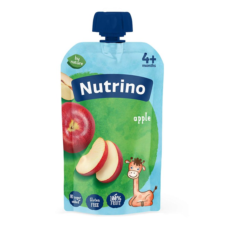 Nutrino pauč sočna jabuka 100g nutrino