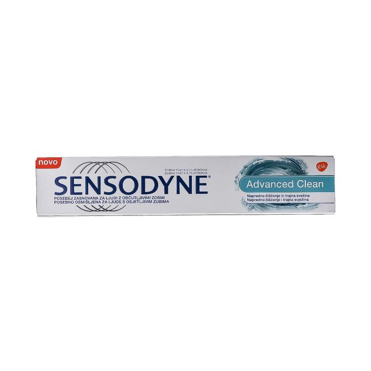 Glaxosmithkline zp sensodyne advance clean 75ml glaxosmithkline