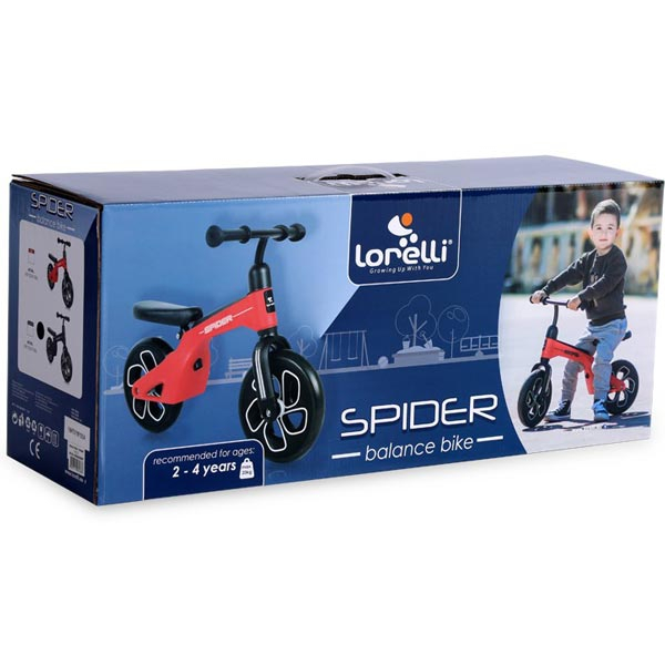 Balans bicikl bez pedala za decu Balance Bike Spider Bertoni White 10050450001