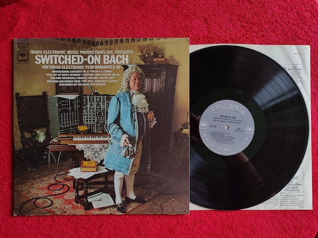 Walter Carlos – Switched-On Bach / vinil: 5-  omot: 5-