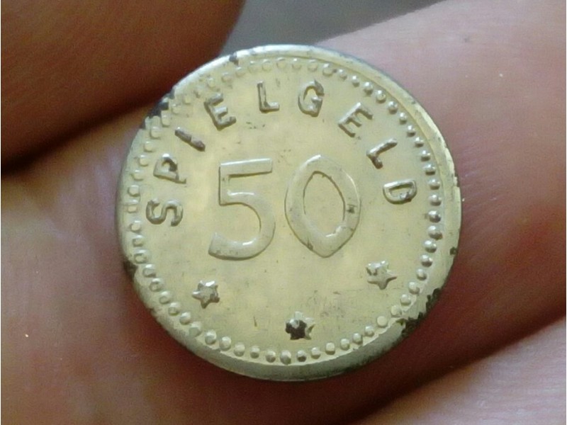 Zeton, 50 spielgeld