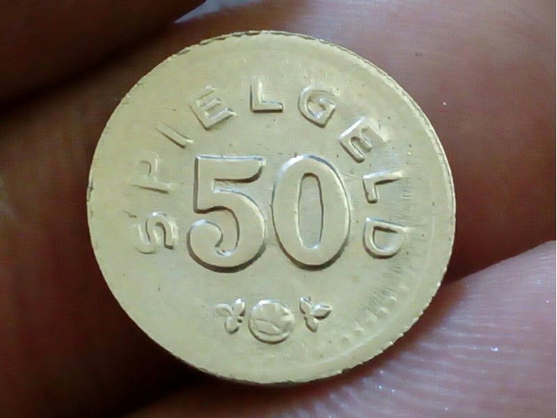 Zeton, 50 spielgeld