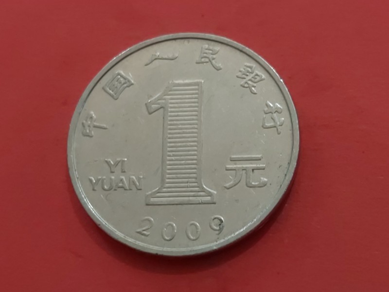 Kina - 1 yuan 2009 god