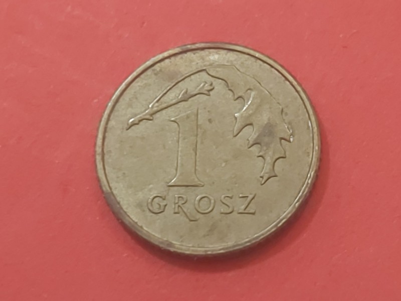 Poljska - 1 grosz 2014 god