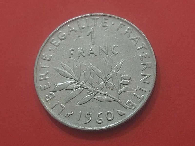 Francuska - 1 franc 1960 god