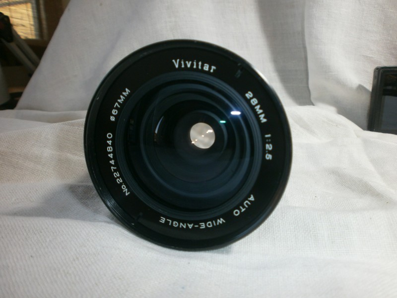 Vivitar Auto WIde-Angle 28mm f2.5 Canon FD mount