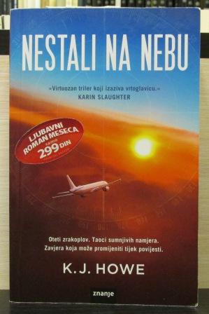 NESTALI NA NEBU – K. J. HOWE