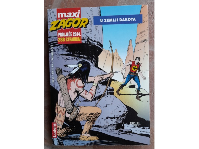 Zagor, Maxi Ludens, U zemlji Dakota