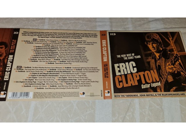 Eric Clapton - The very best of the early years 2CDa