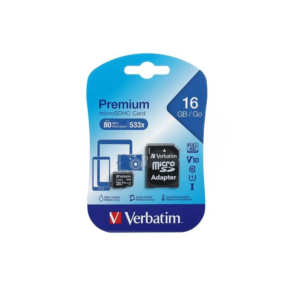 Micro SD kartica, 16GB, Verbatim