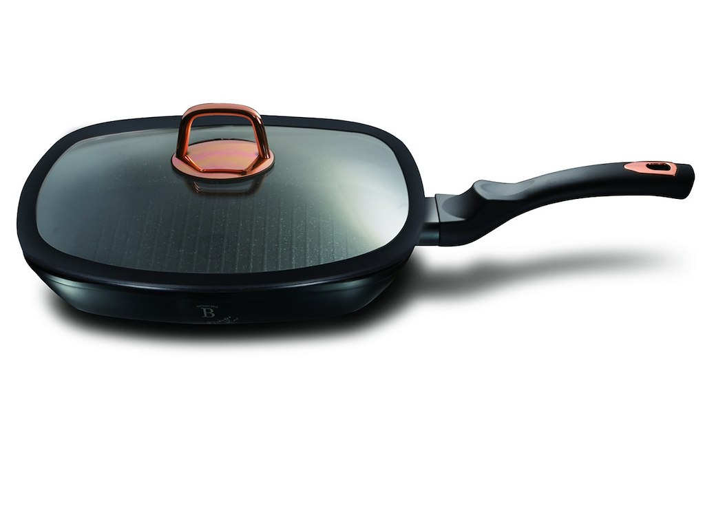 GRILL TIGANJ SA POKLOPCEM 28CM BLACK ROSE COLLECTION