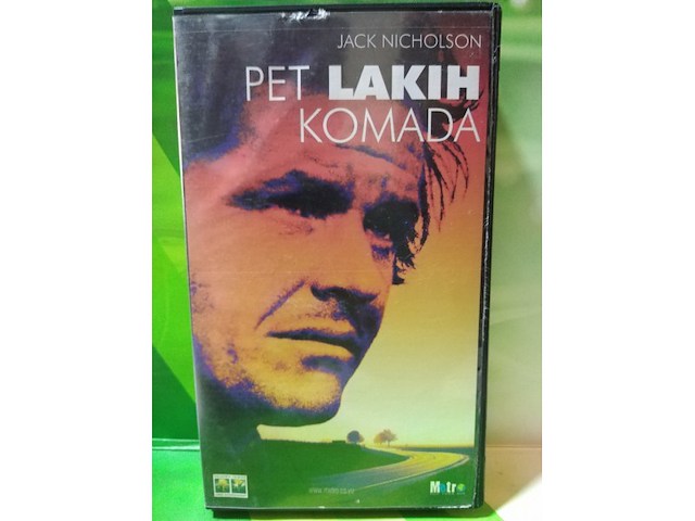 Pet lakih Komada - Jack Nicholson / VHS /