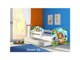 ACMA II deciji krevet 180 x 80F + GRATIS DUSEK dezen 2