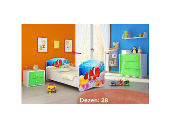 ACMA 1 krevet za decu 180x80 cm + GRATIS DUŠEK dezen 28