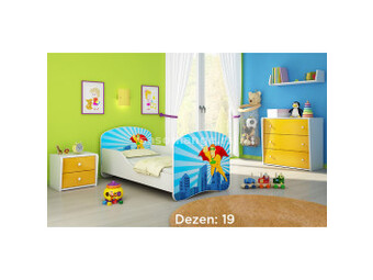 ACMA 1 krevet za decu 180x80 cm + GRATIS DUŠEK dezen 19