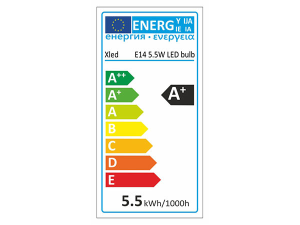 LED Sijalica/ E14/ 5.5W /DIMABILNA / 220V/Toplo Bela / 3000K/ 470Lm/ZA PREKIDACE SA POTENCIOMETROM